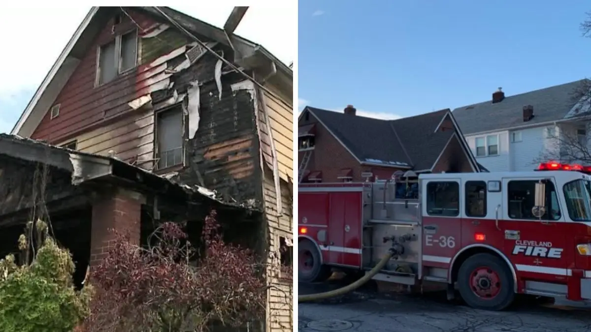 Tragic Cleveland House Fire Kills One, Injures One Resident ...
