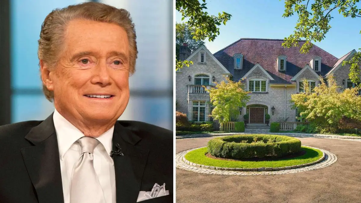 Television Legend Regis Philbin Lists His Connecticut Home for $4 Million Weeks Before Passing ...