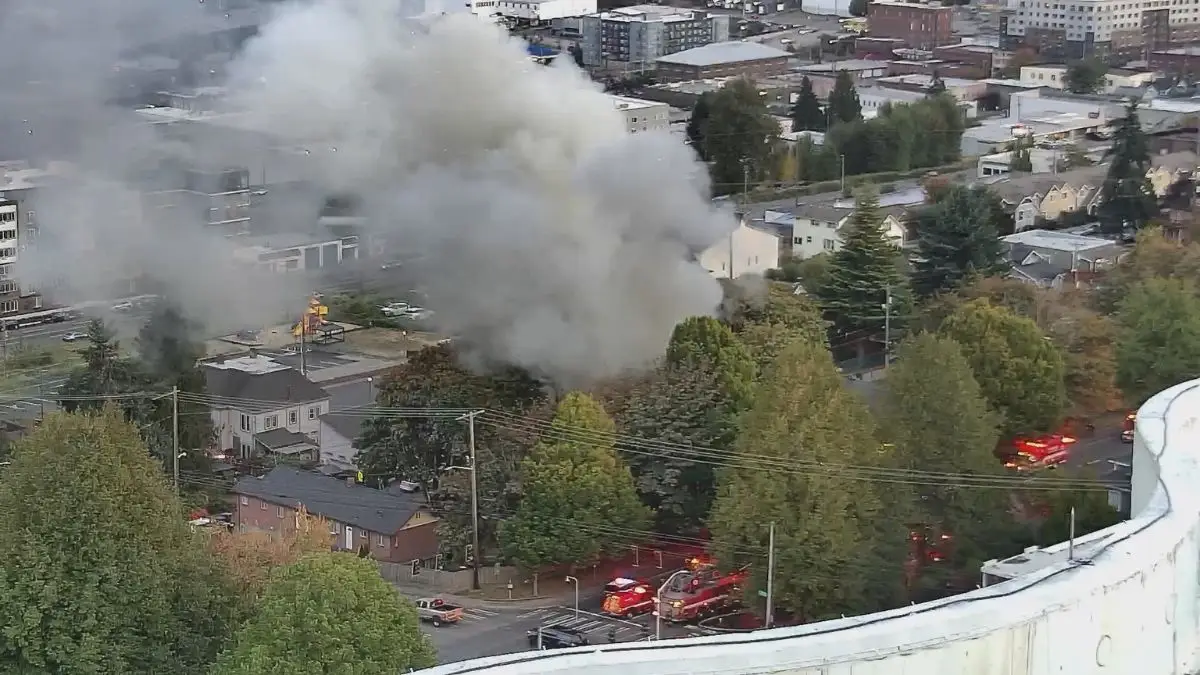 Tacoma Two-Story Home Damaged in Fire, No Injuries Reported ...