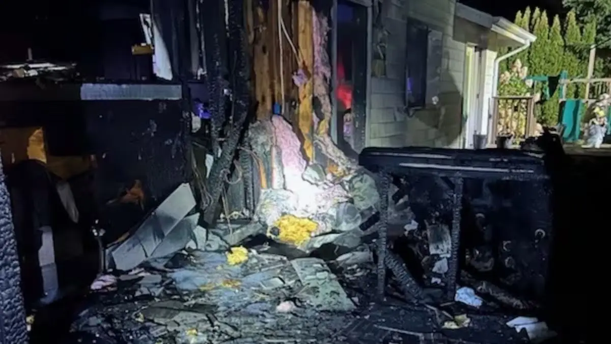 North Bend Home Nearly Wiped Out After Explosion Triggers Fire ...