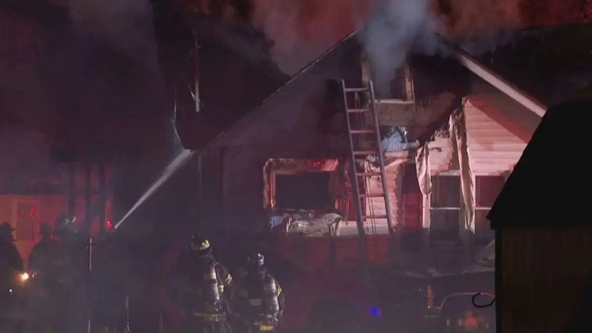 Michigan Home Sustains Heavy Damage in Large Fire; No Injuries ...