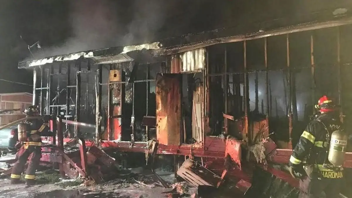 Family of 5 Displaced Following Mobile Home Fire in South Carolina ...