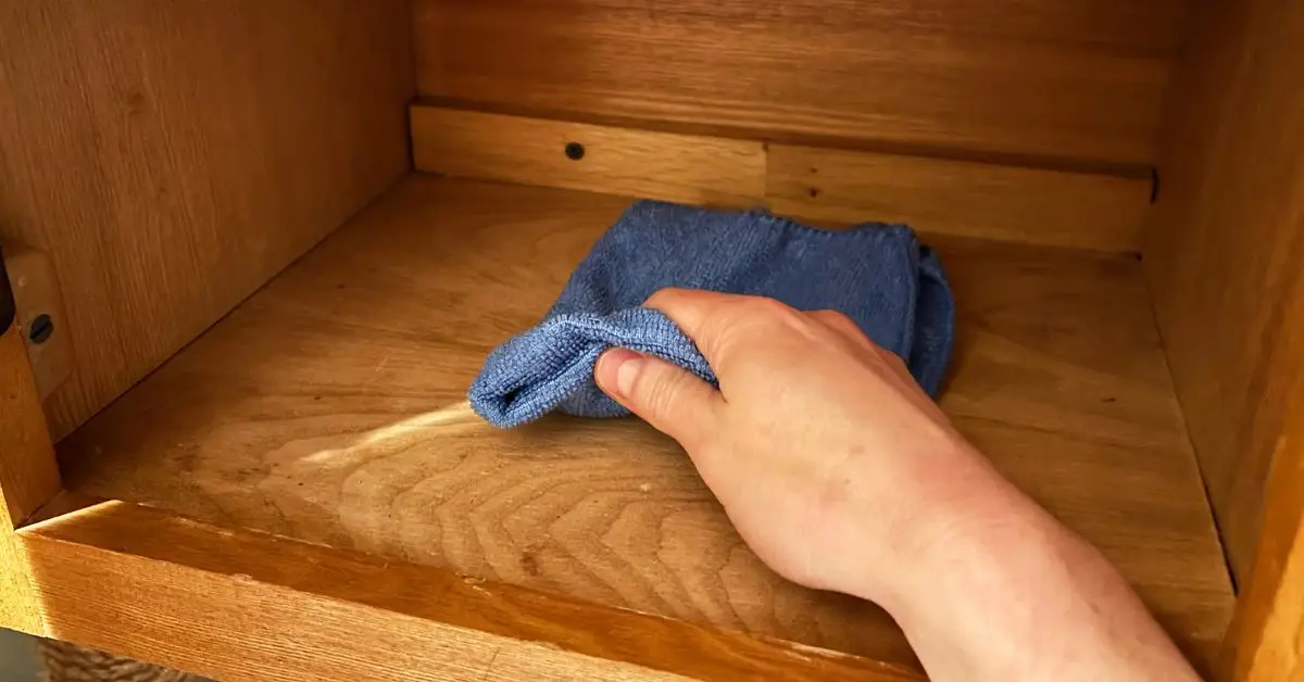 The Right Way to Clean Wood Kitchen Cabinets and Remove Sticky Grease ...
